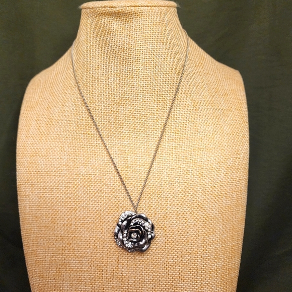 Fossil | Jewelry | Fossil Rosette Chain Necklace | Poshmark